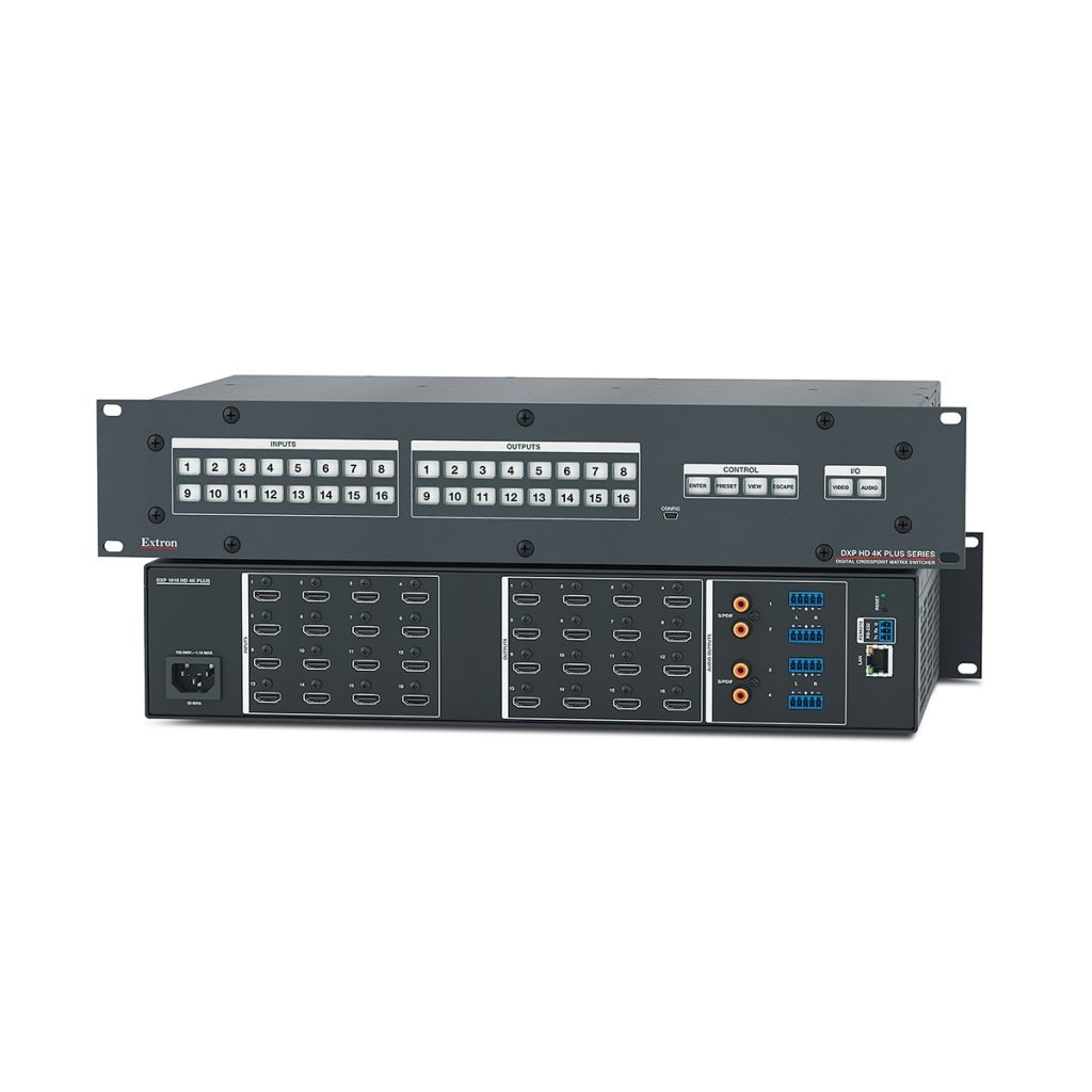 Ma trận chuyển mạch hình ảnh Extron DXP 1616 HD 4K - Hoàng Minh JSC