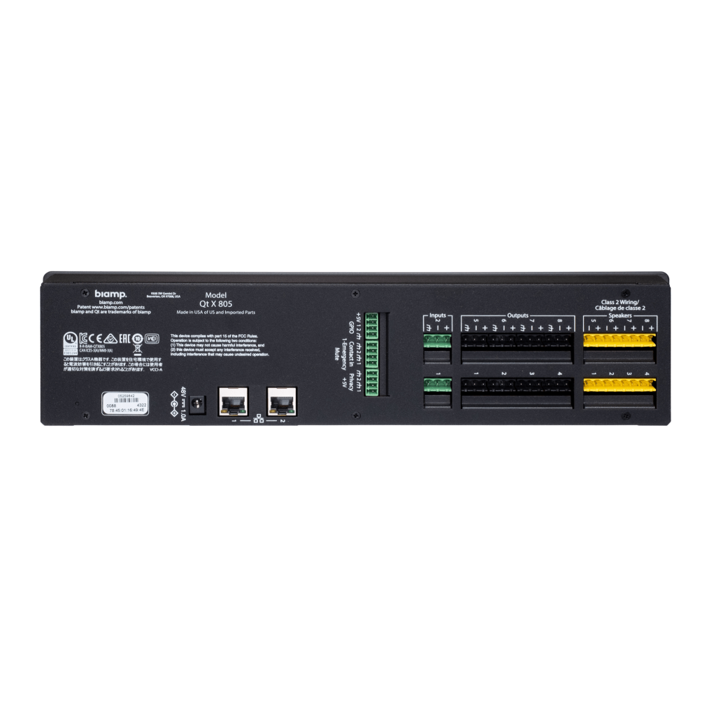 Biamp QT X 805 - Hoàng Minh JSC